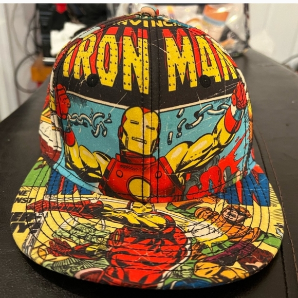 Marvel | Accessories | Marvel Iron Man Cap | Poshmark